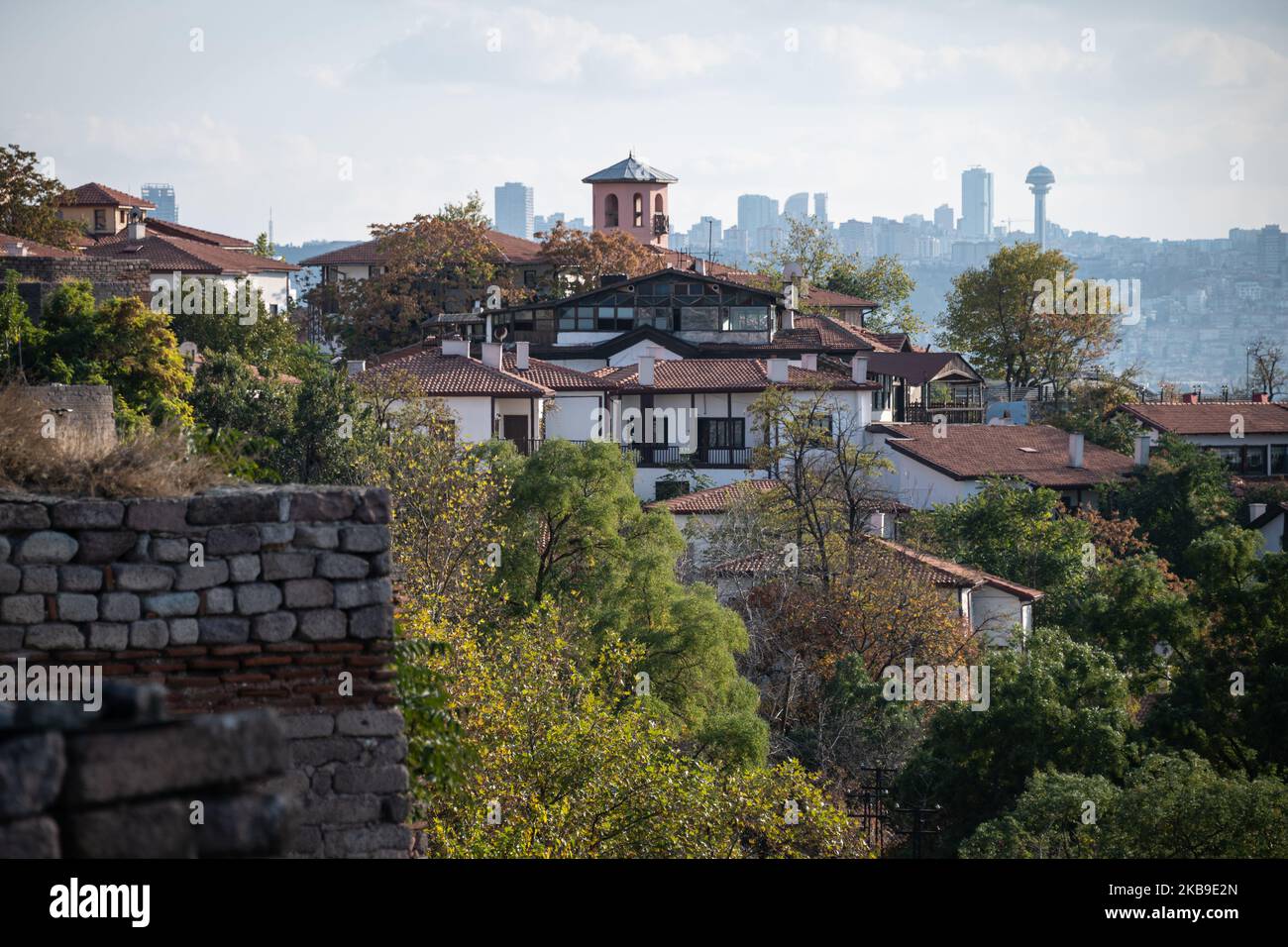 Urban skyline of turkeys capital city hi-res stock photography and ...