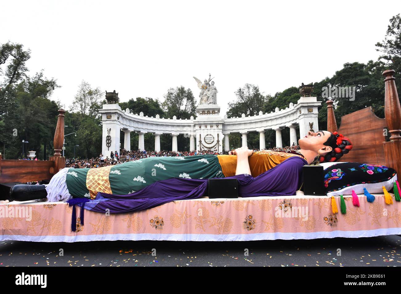 Figure of Frida Kahlo during the commemorative 'Day of the Dead ...