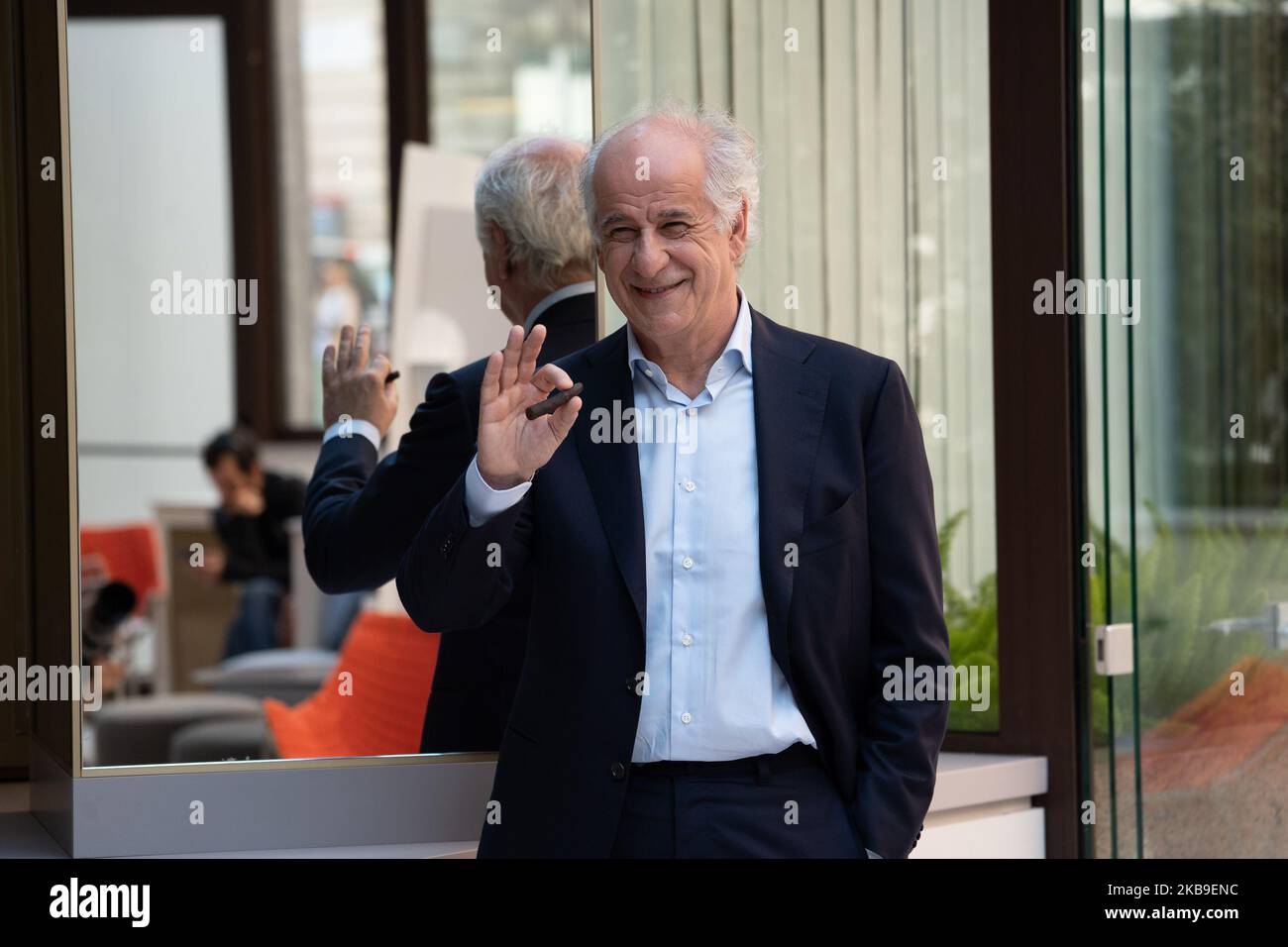 The actor Toni Servillo attends the photocall of the movie ' L'uomo del ...