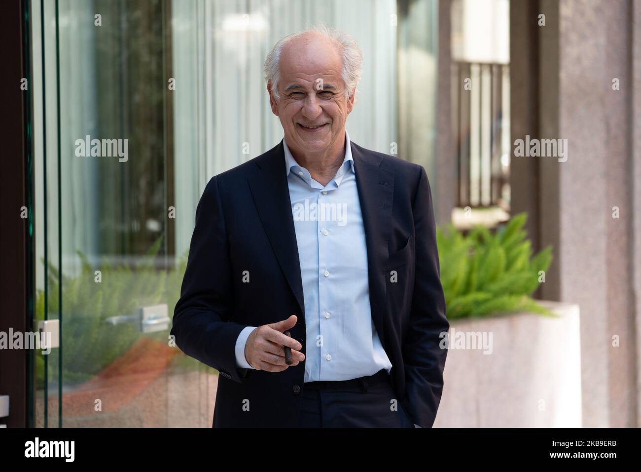 The actor Toni Servillo attends the photocall of the movie ' L'uomo del ...