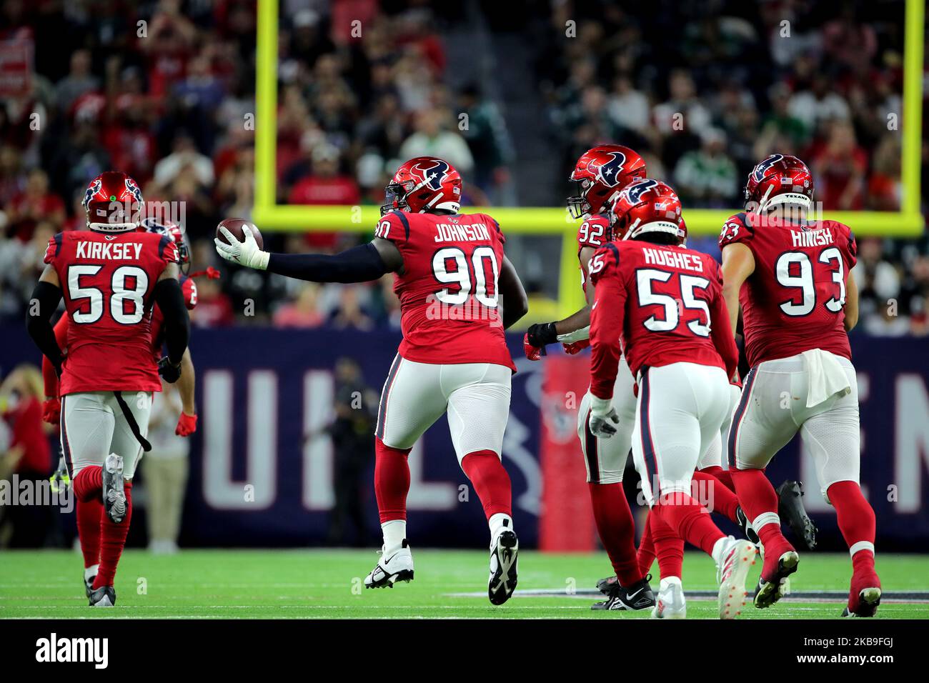 Houston, Texas, USA. 3rd Nov, 2022. Houston Texans defensive lineman ...