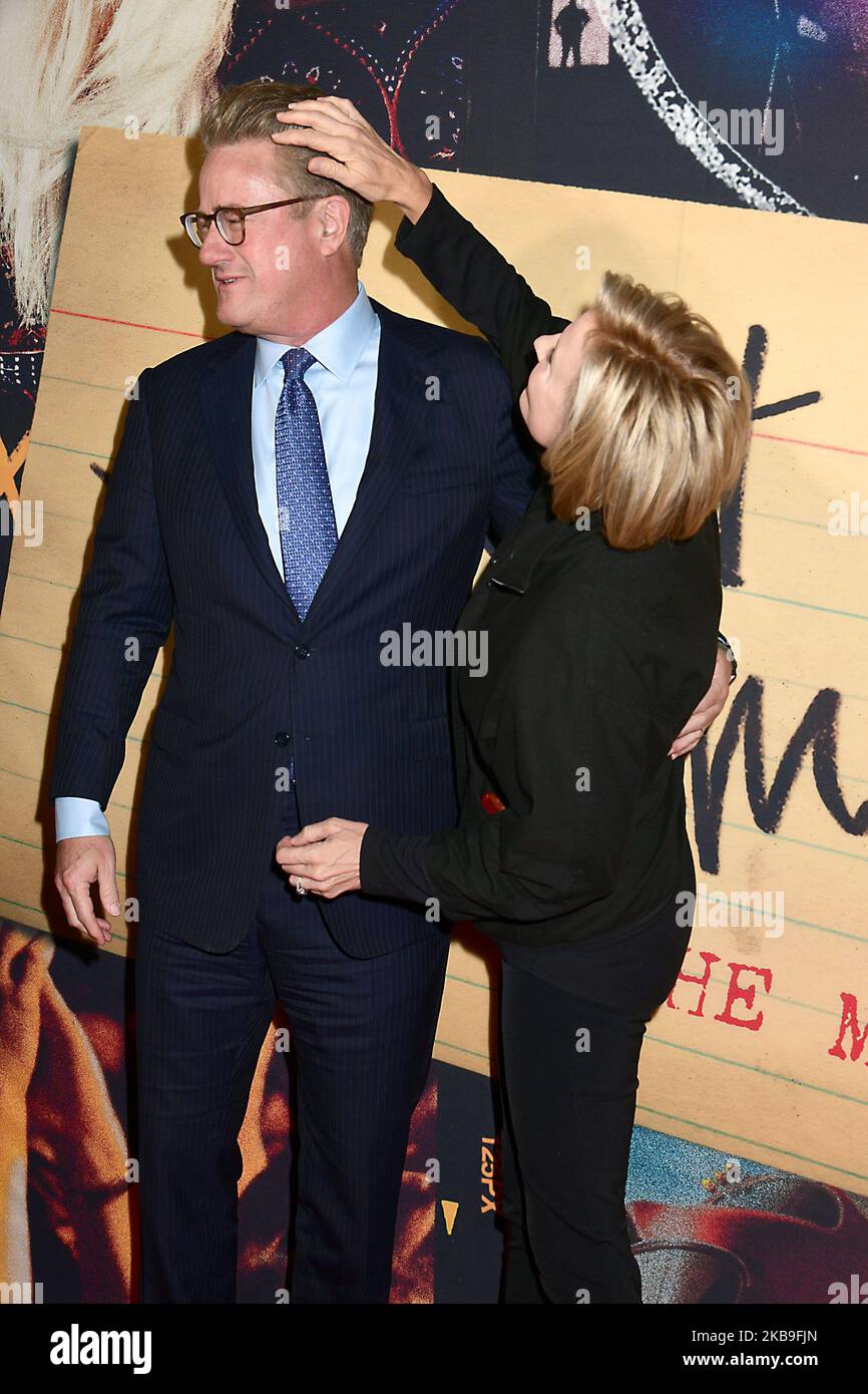 Joe Scarborough and Mika Brzezinski attend "Almost Famous" Broadway ...