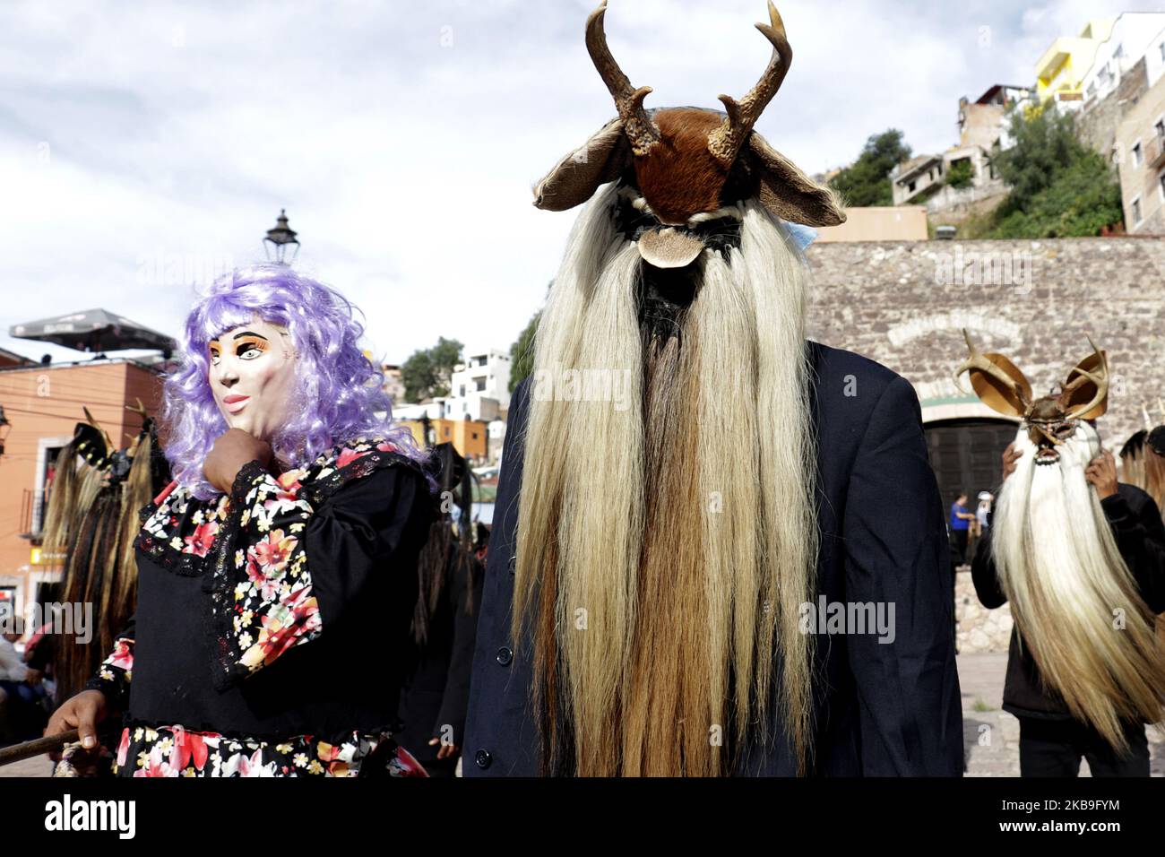 Participants take part during the 'Diablada' parade more than 150 ...
