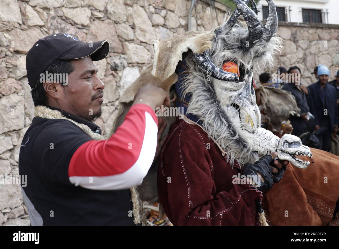 Participants take part during the 'Diablada' parade more than 150 ...