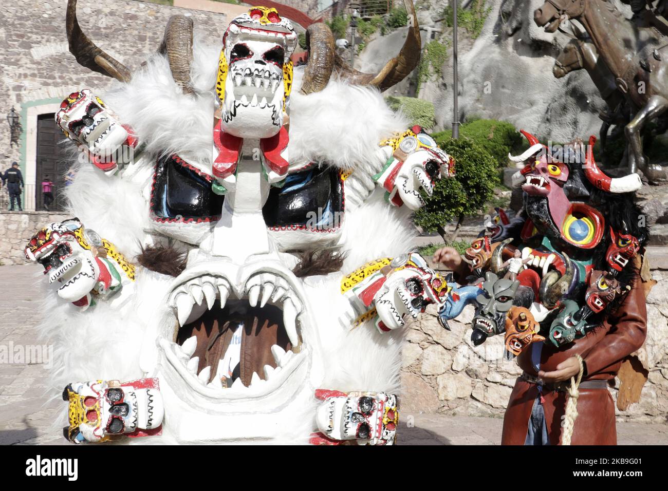 Participants take part during the 'Diablada' parade more than 150 ...