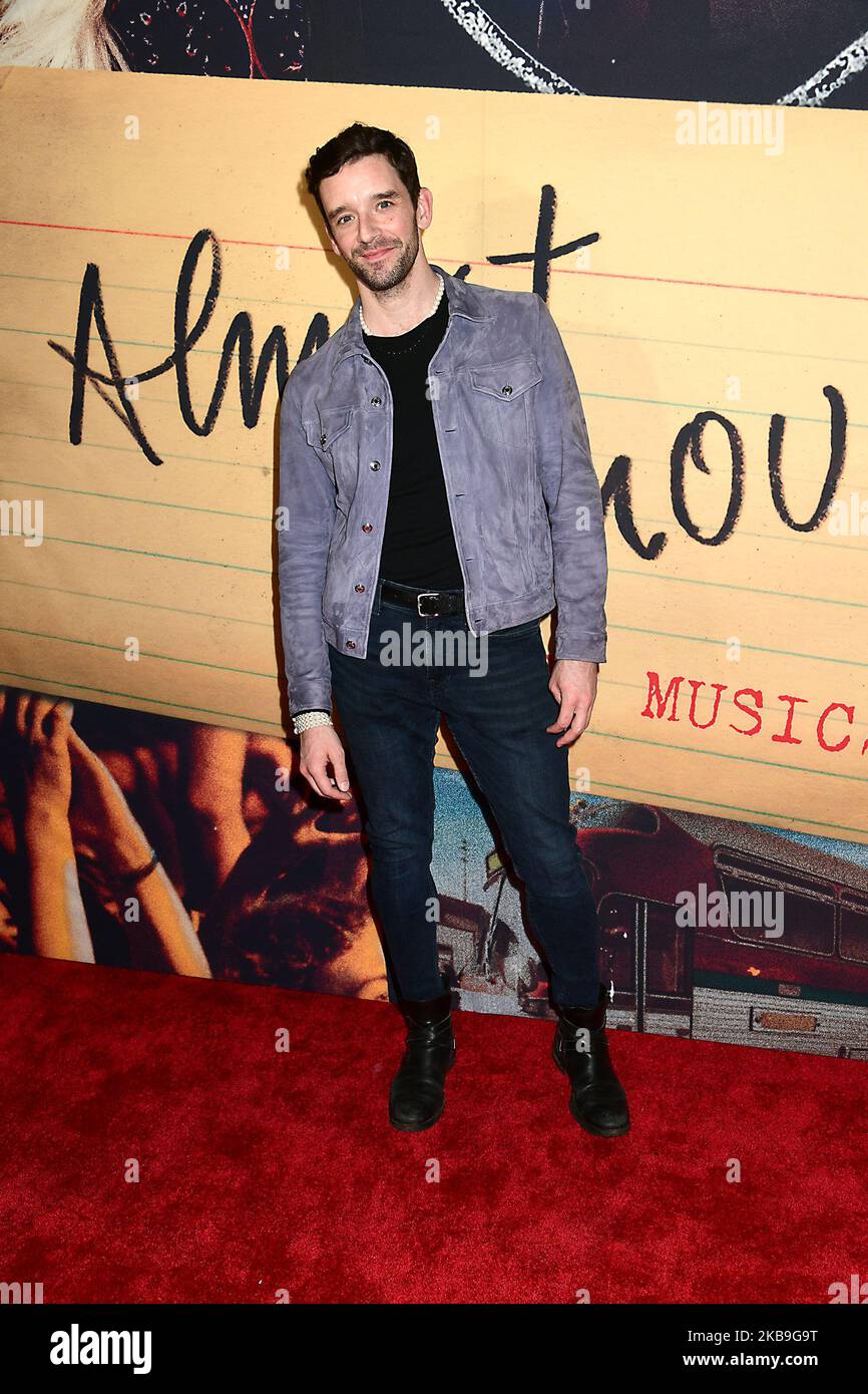 Michael Urie attends "Almost Famous" Broadway Opening night on November ...