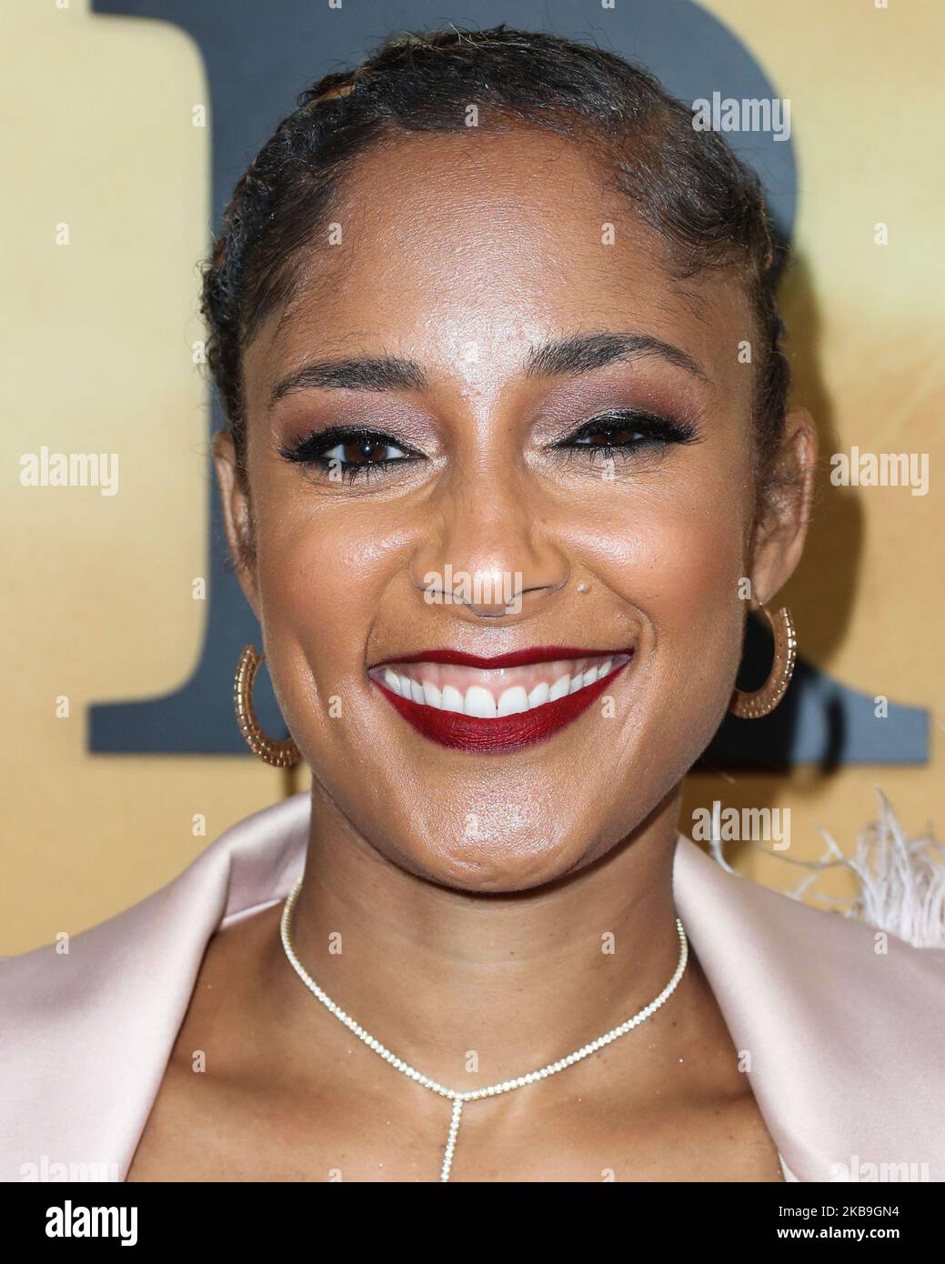 LOS ANGELES, CALIFORNIA, USA - OCTOBER 29: Amanda Seales arrives at the Los Angeles Premiere Of ...