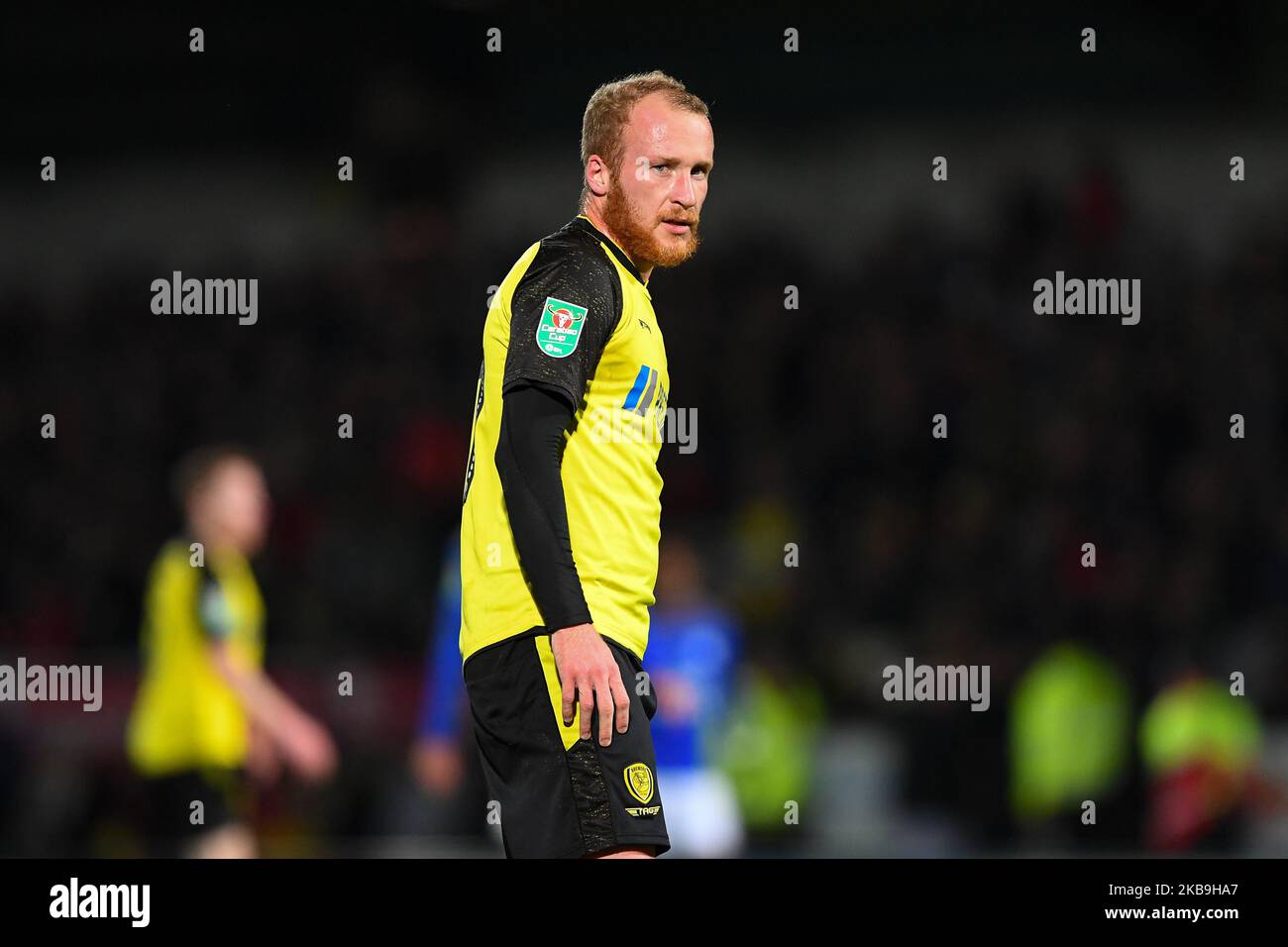 Liam Boyce (27) of Burton Albion during the Carabao Cup Fourth Round ...