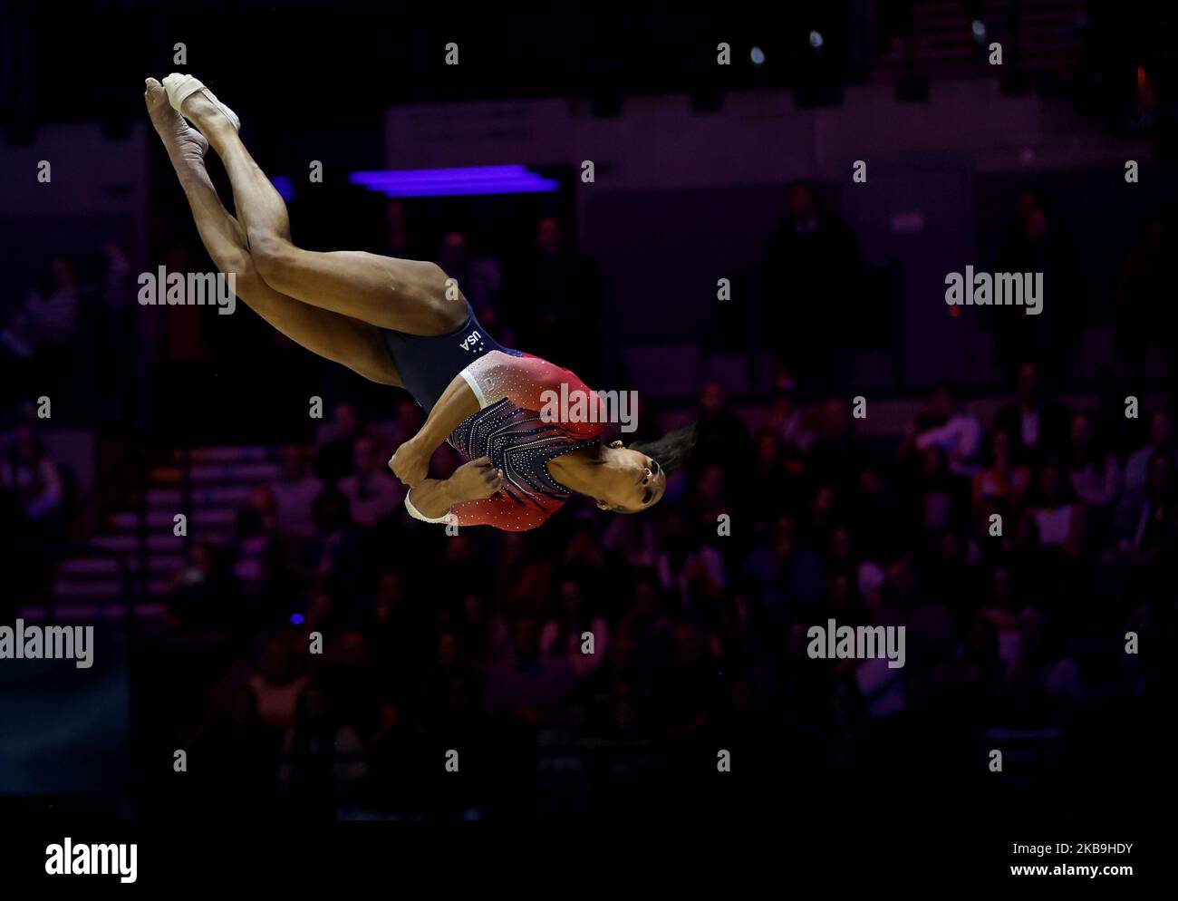 Liverpool, Britain. 3rd Nov, 2022. Shilese Jones of the United States ...
