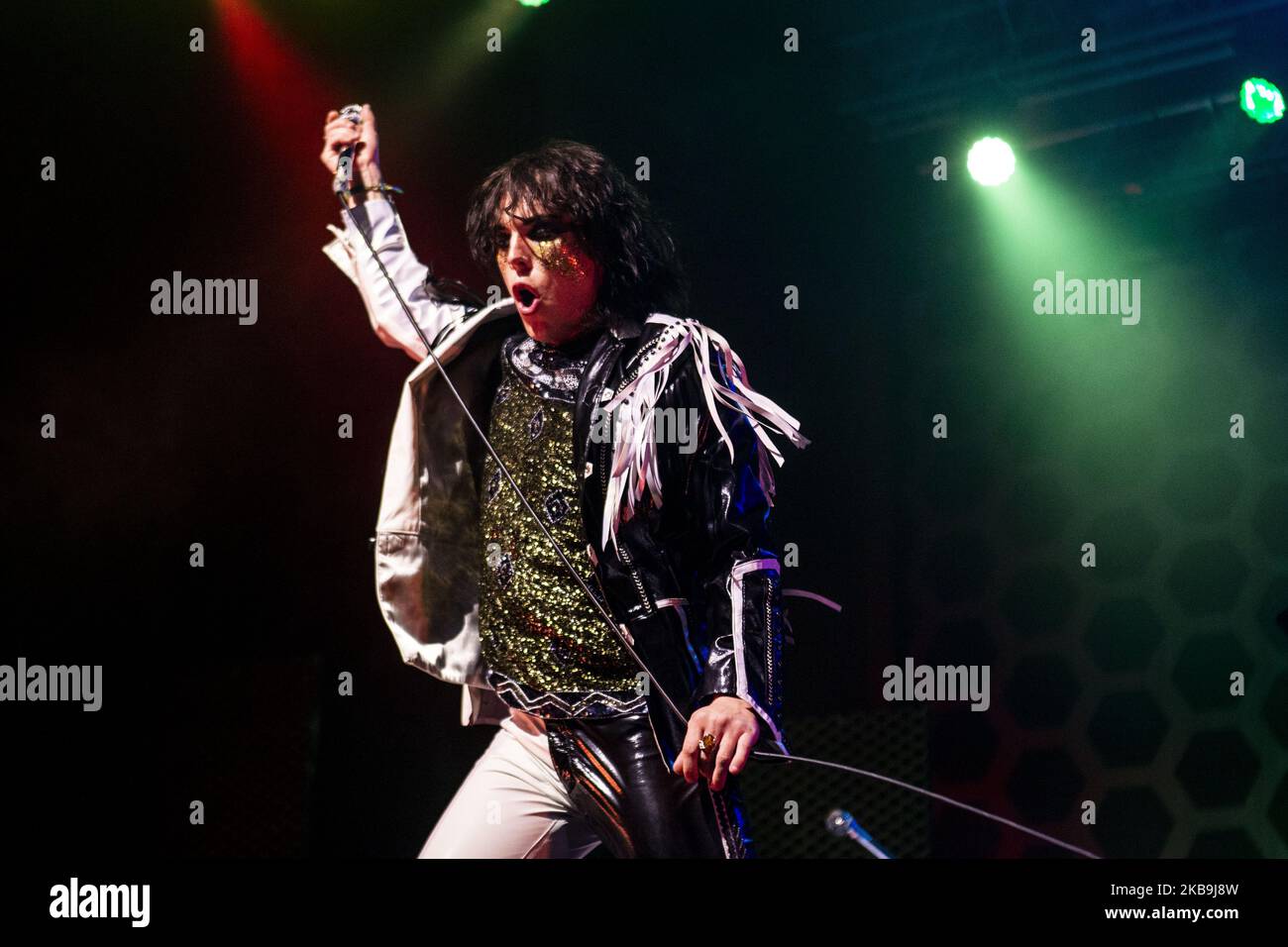 Luke Spiller of the british glam rock band The Struts perform live at ...