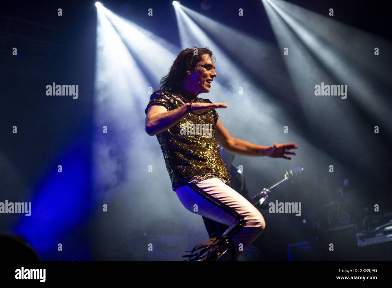 Luke Spiller of the british glam rock band The Struts perform live at ...