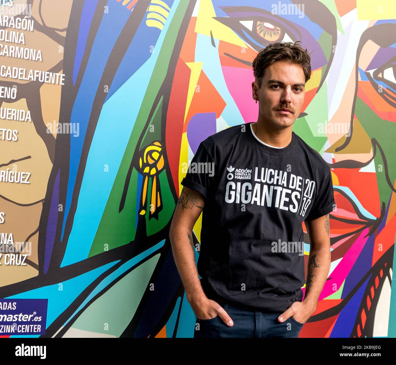 Alberto Jimenez attends 'Lucha de Gigantes' charity concert ...