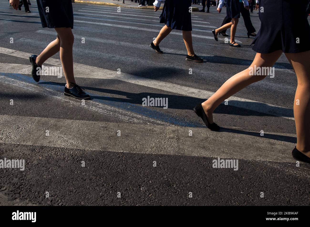 People take part at OXI day parade in Athens, Greece on october 28th ...