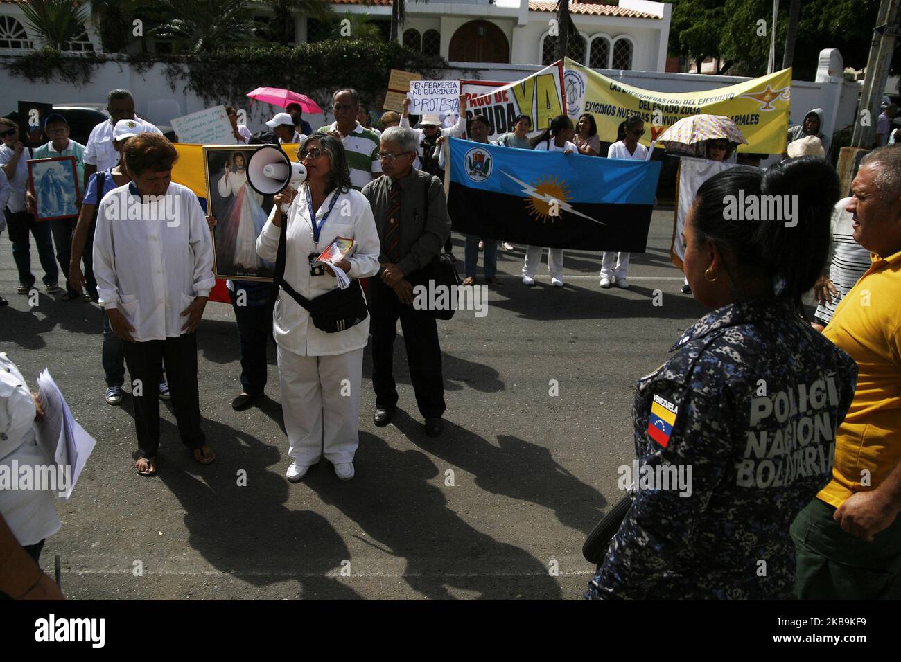 Guild of Nurses and health workers marched from early hours on 30 ...