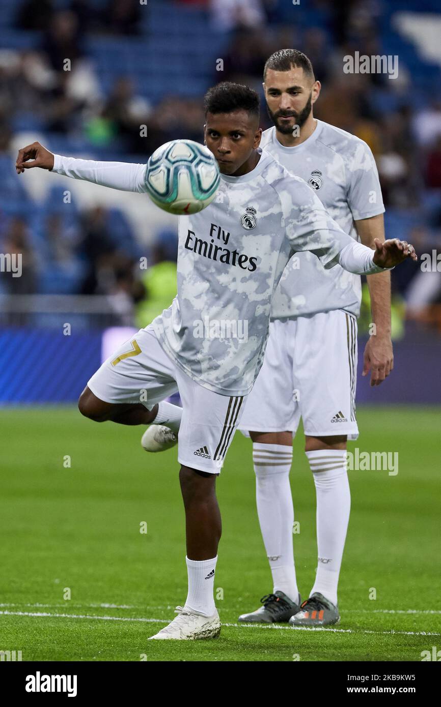 Rodrygo Goes of Real Madrid during La Liga match between Real Madrid ...