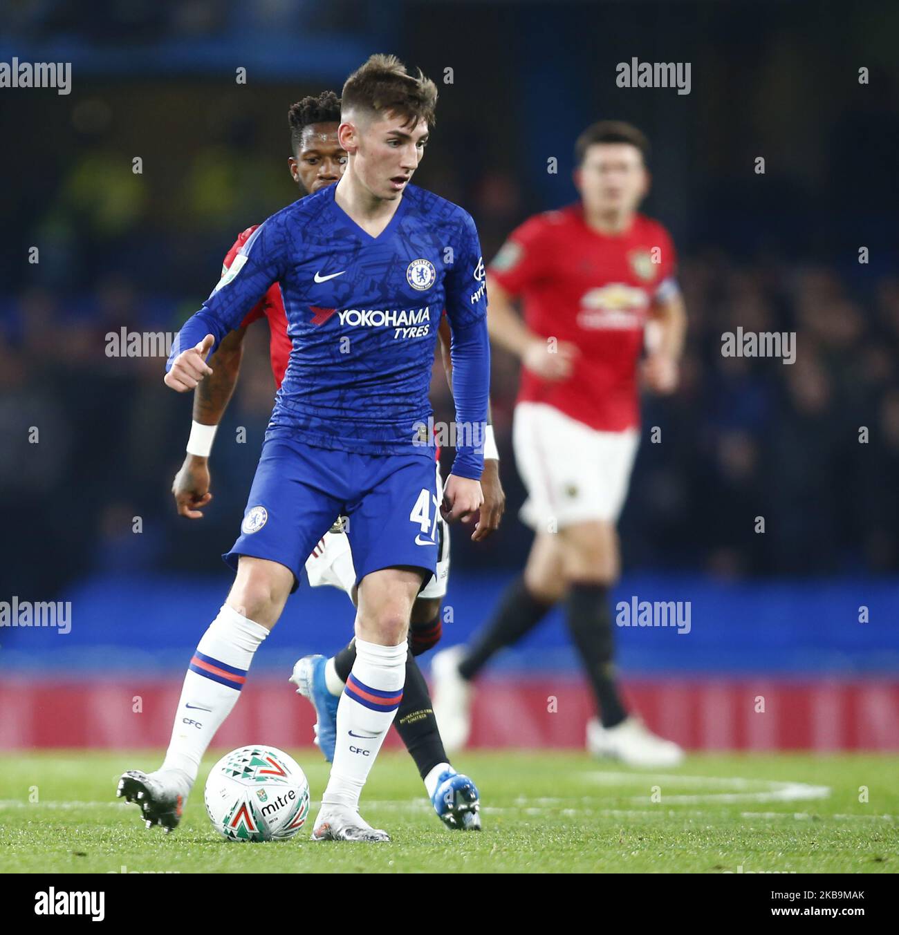 Chelsea's Billy Gilmore during Carabao Cup Fourth Round between Chelsea ...