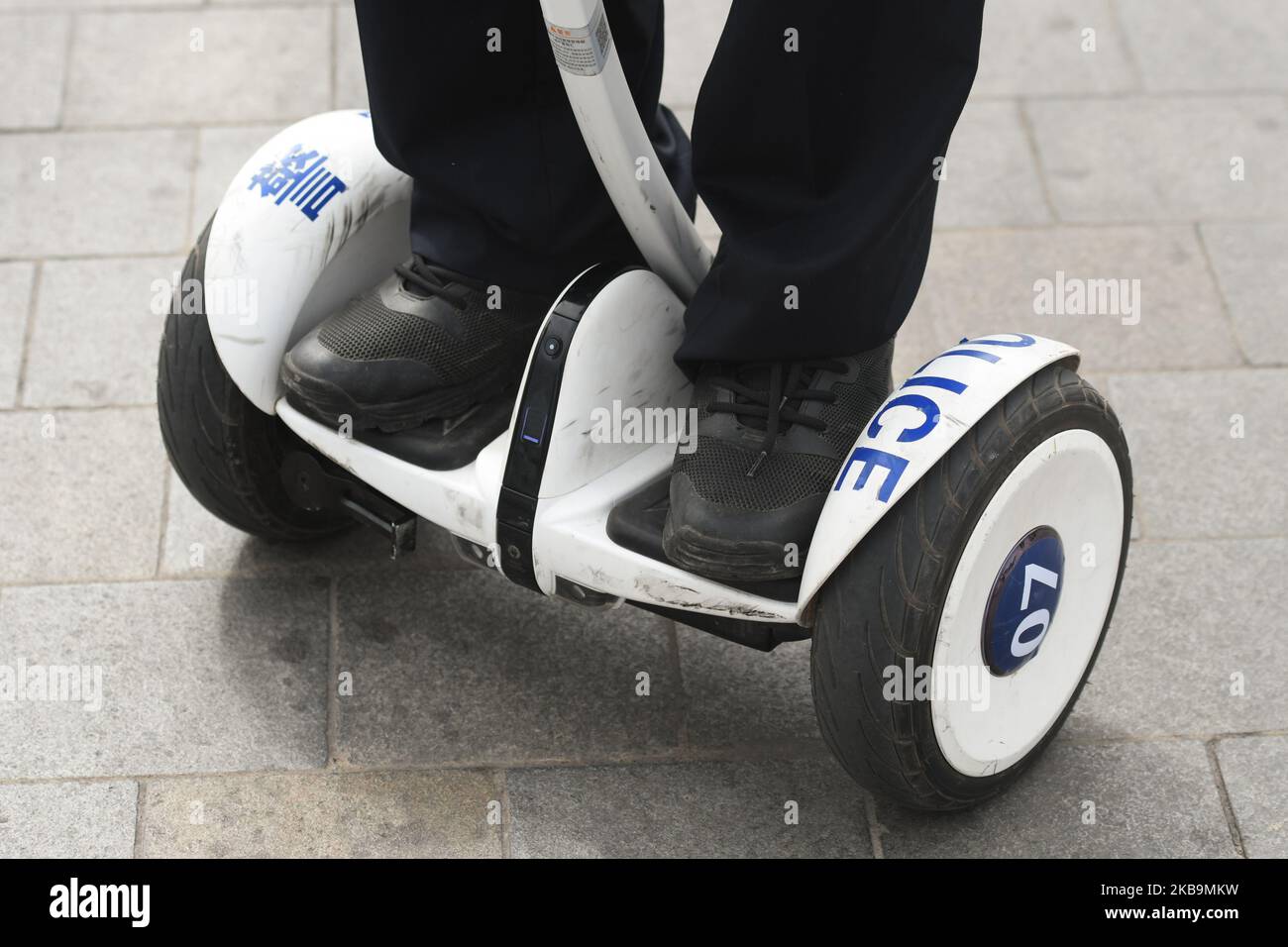Segway police vehicle hi-res stock photography and images - Alamy