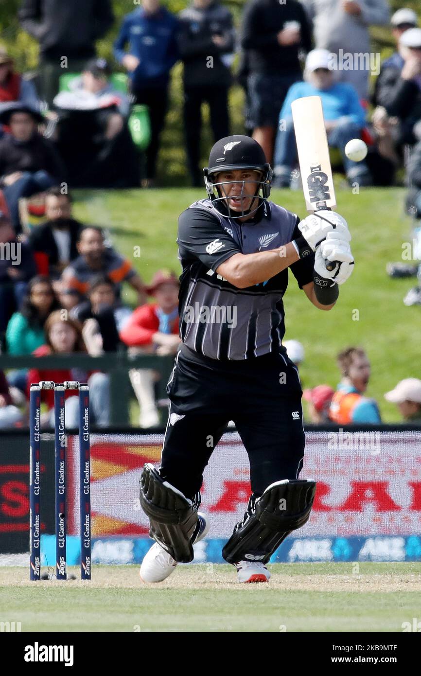 Ross Taylor of New Zealand batsÂ during the first T20 International ...