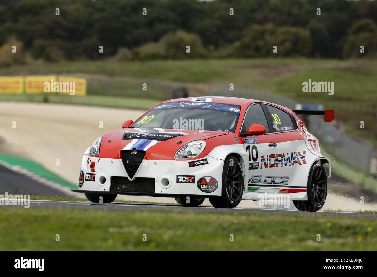 10 NORWAY team MOE SAETHEREN Kristian of Alfa Romeo Giulietta Veloce ...