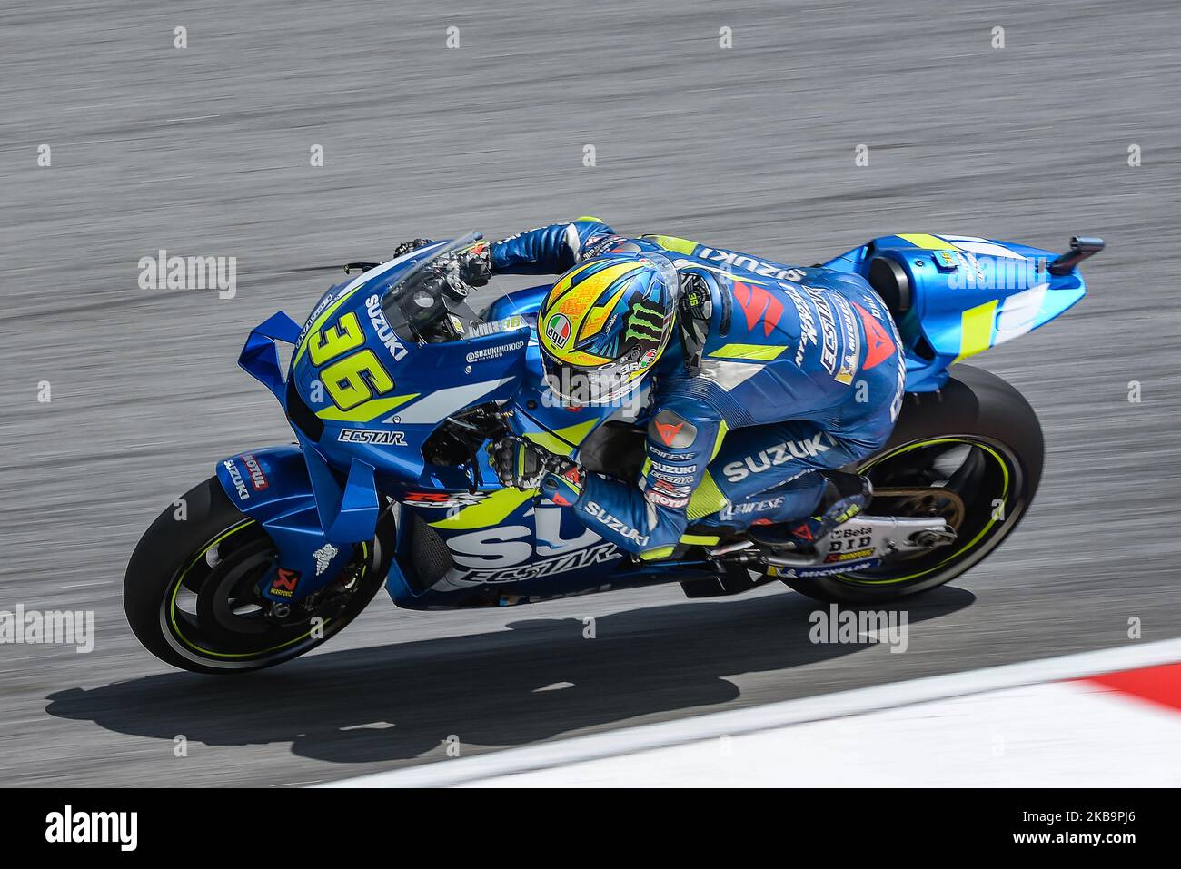 Spanish motogp rider joan mir of team suzuki ecstar hi-res stock ...