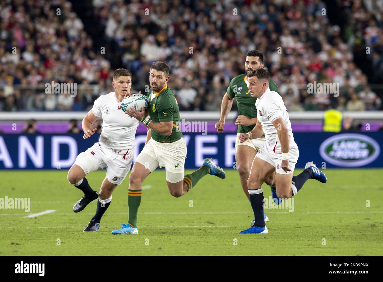 Handre Pollard of South Africa in action during the 2019 Rugby World ...