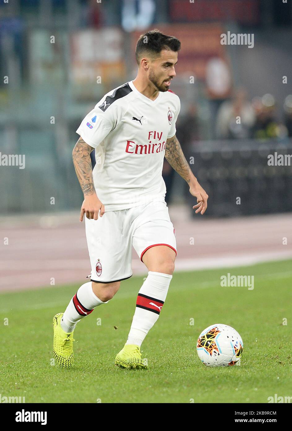Suso during the Italian Serie A football match between AS Roma and AC ...