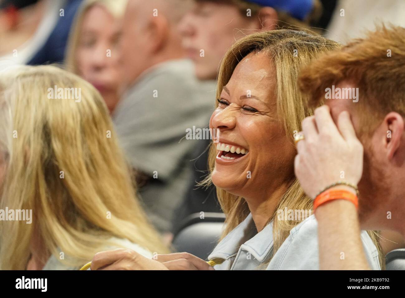 Orlando, Florida, USA, November 3, 2022, Steph Curry's Mother Sonya ...