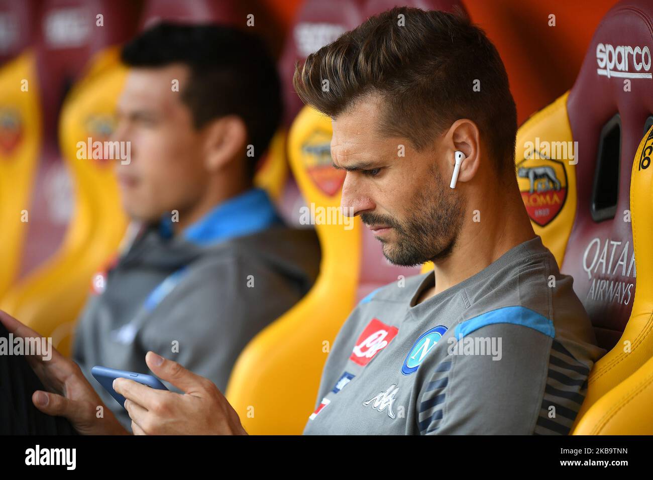 Fernando Llorente of SSC Napoli during the Serie A match between Roma ...