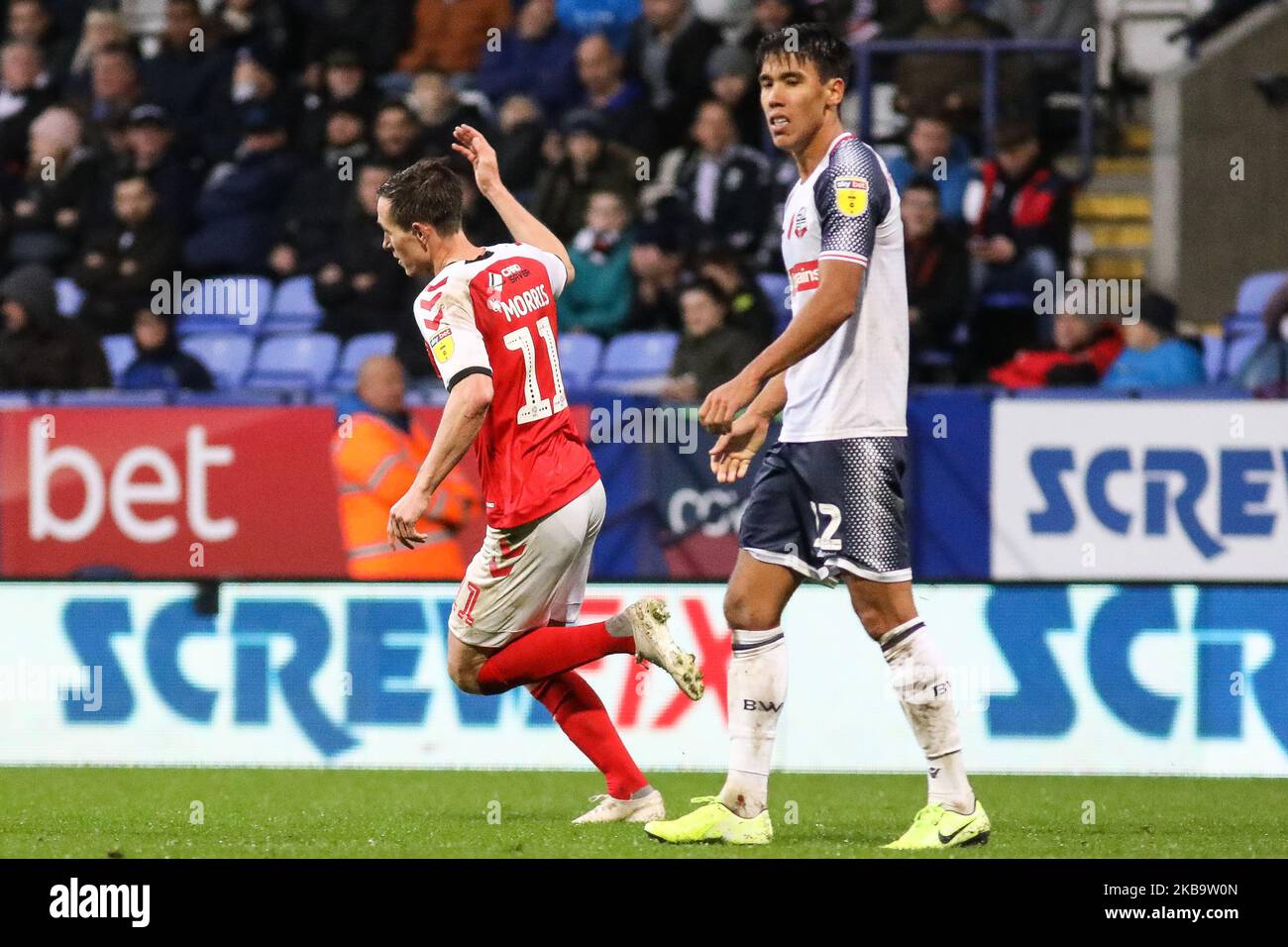 Josh morris of fleetwood town hi-res stock photography and images - Alamy