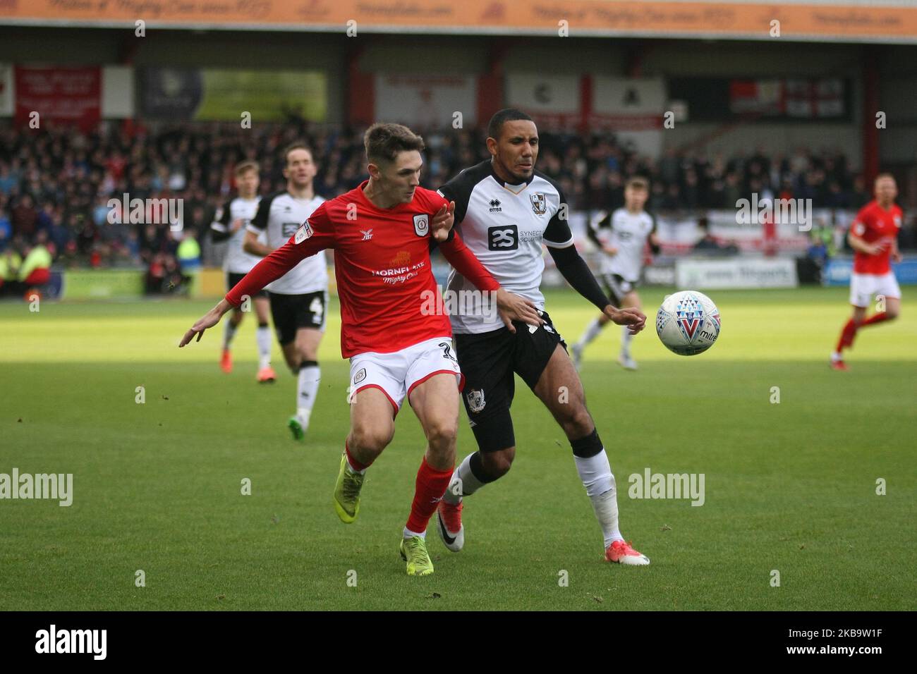 Christian montana of port vale battles hi-res stock photography and ...
