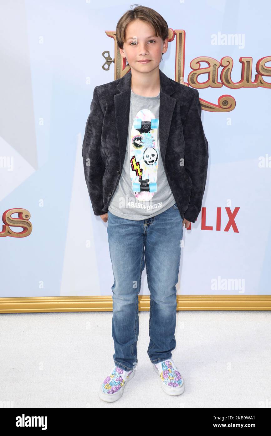 WESTWOOD, LOS ANGELES, CALIFORNIA, USA - NOVEMBER 02: Finn Carr arrives ...