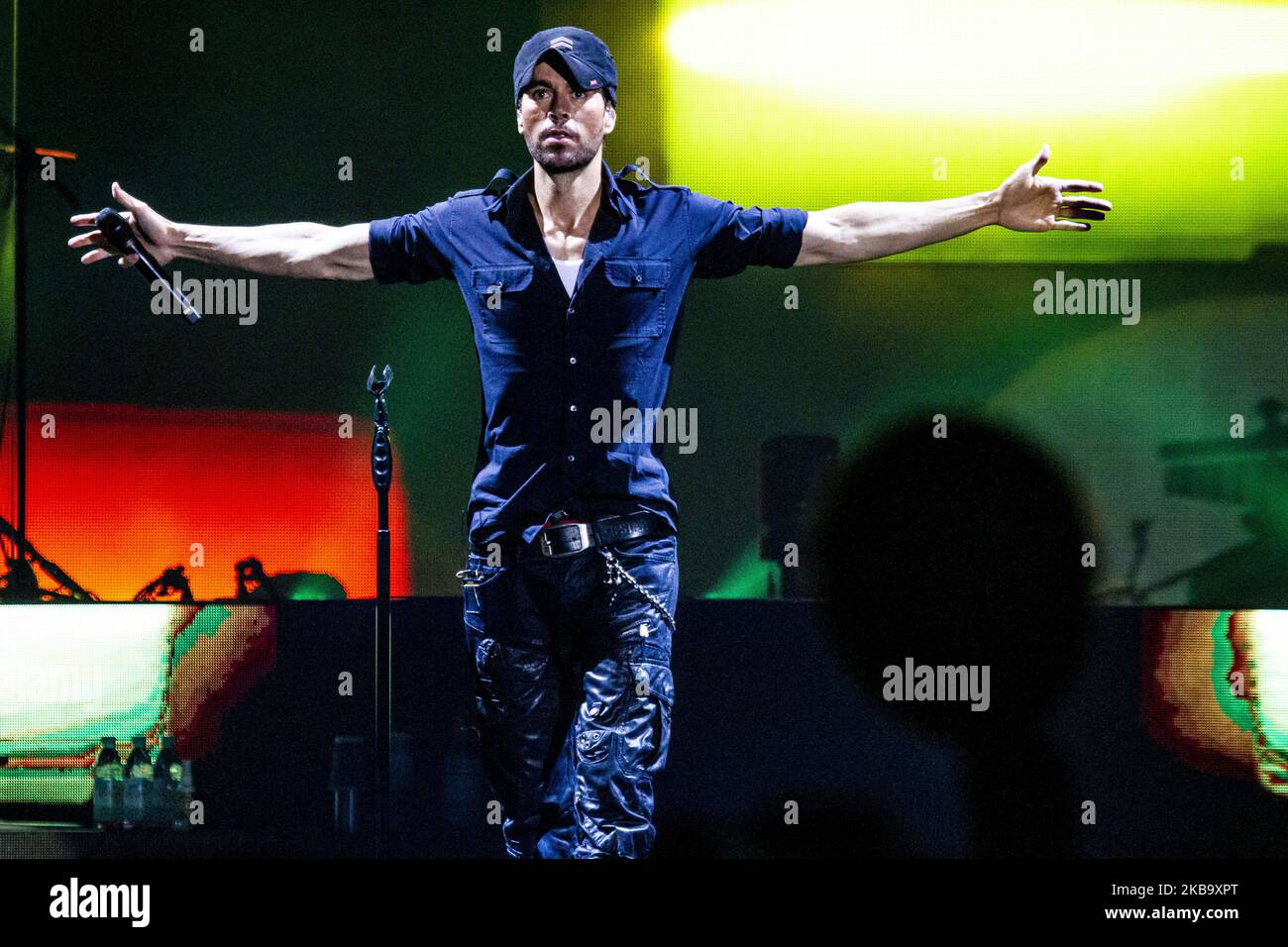 The spanish singer and song-writer Enrique Iglesias performs live at ...