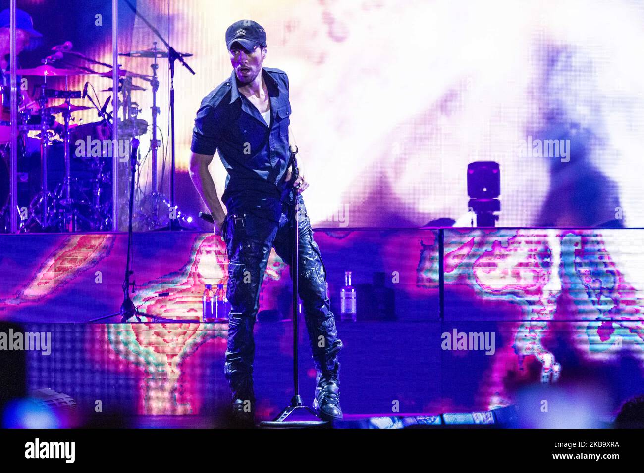 The spanish singer and song-writer Enrique Iglesias performs live at ...