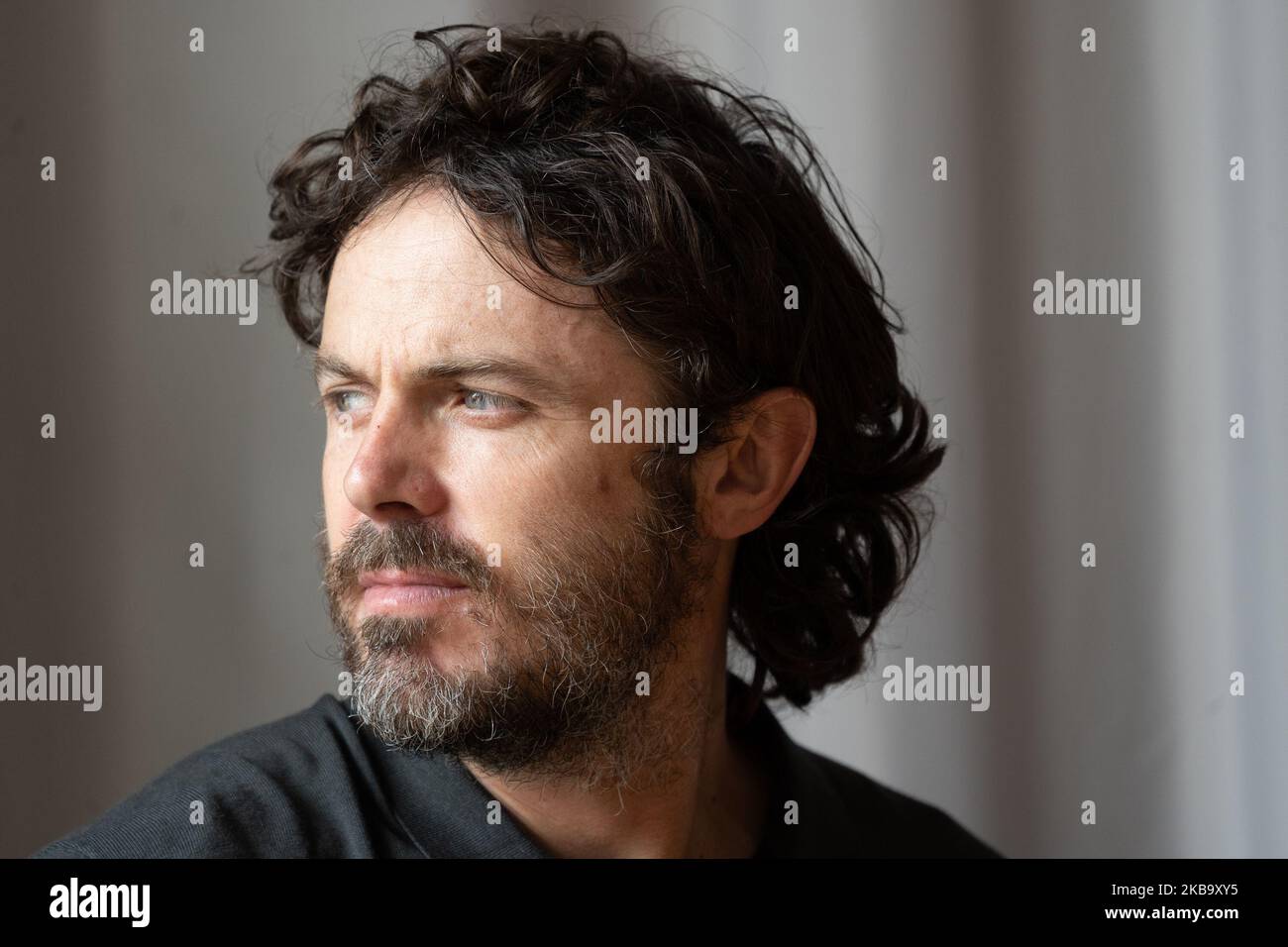 The actor Casey Affleck attends the photocall of the movie 'Light of my ...