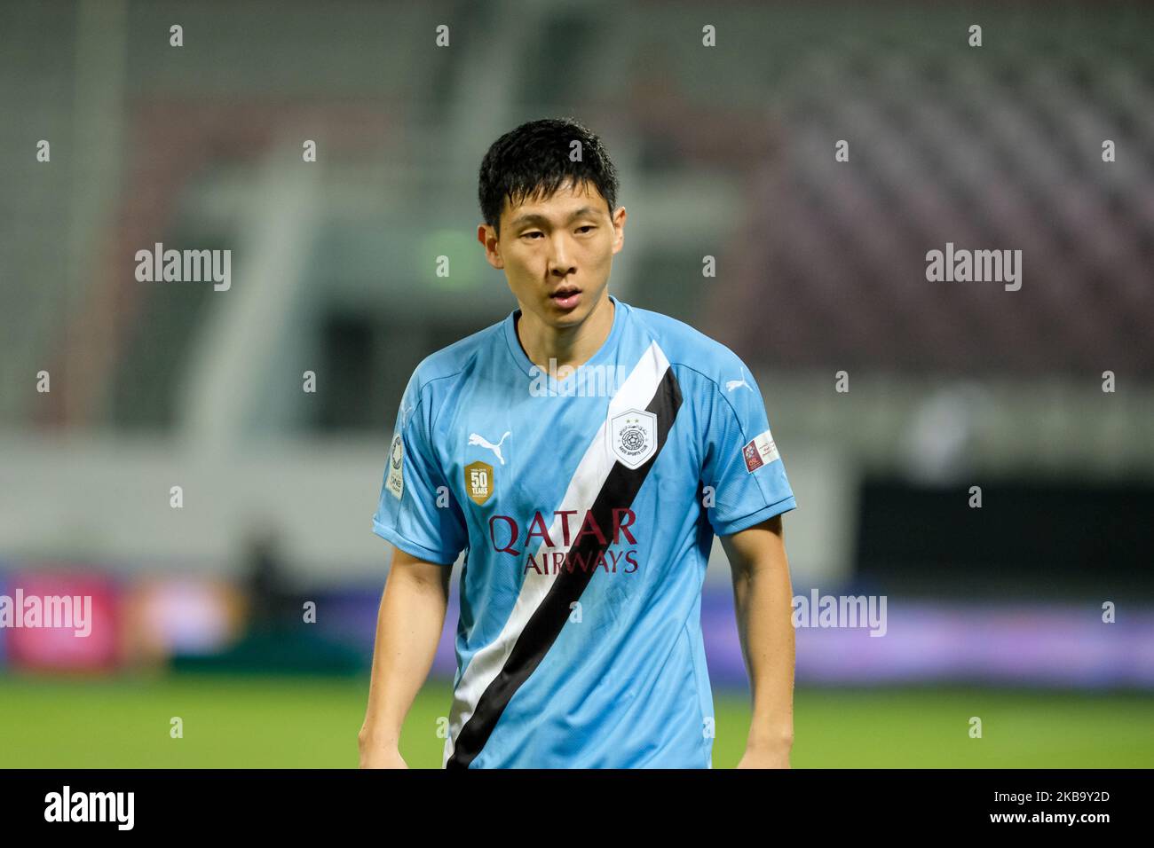 Al Sadd's Nam Tae-hee during the QNB Stars League match against Al ...