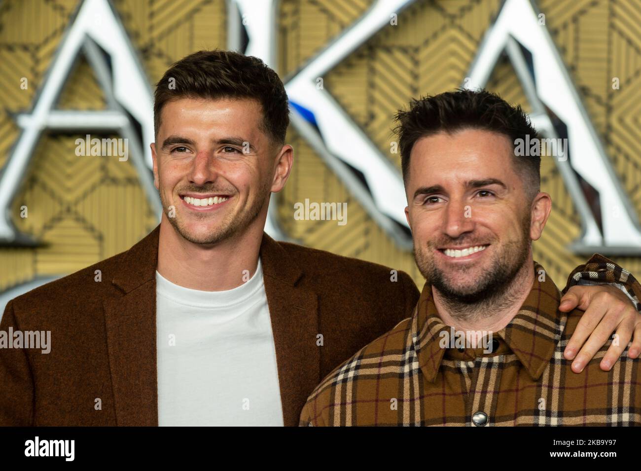 London, UK. 3 November 2022. Mason Mount (L) and Lewis Mount attend the ...