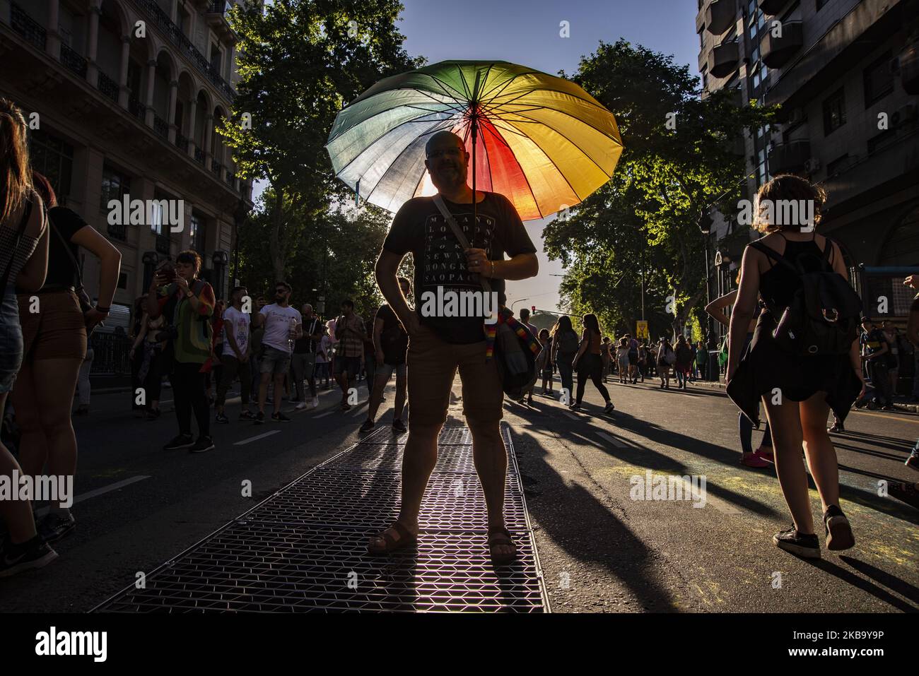 People take part in the annual LGBT Pride in Buenos Aires, Argentina ...