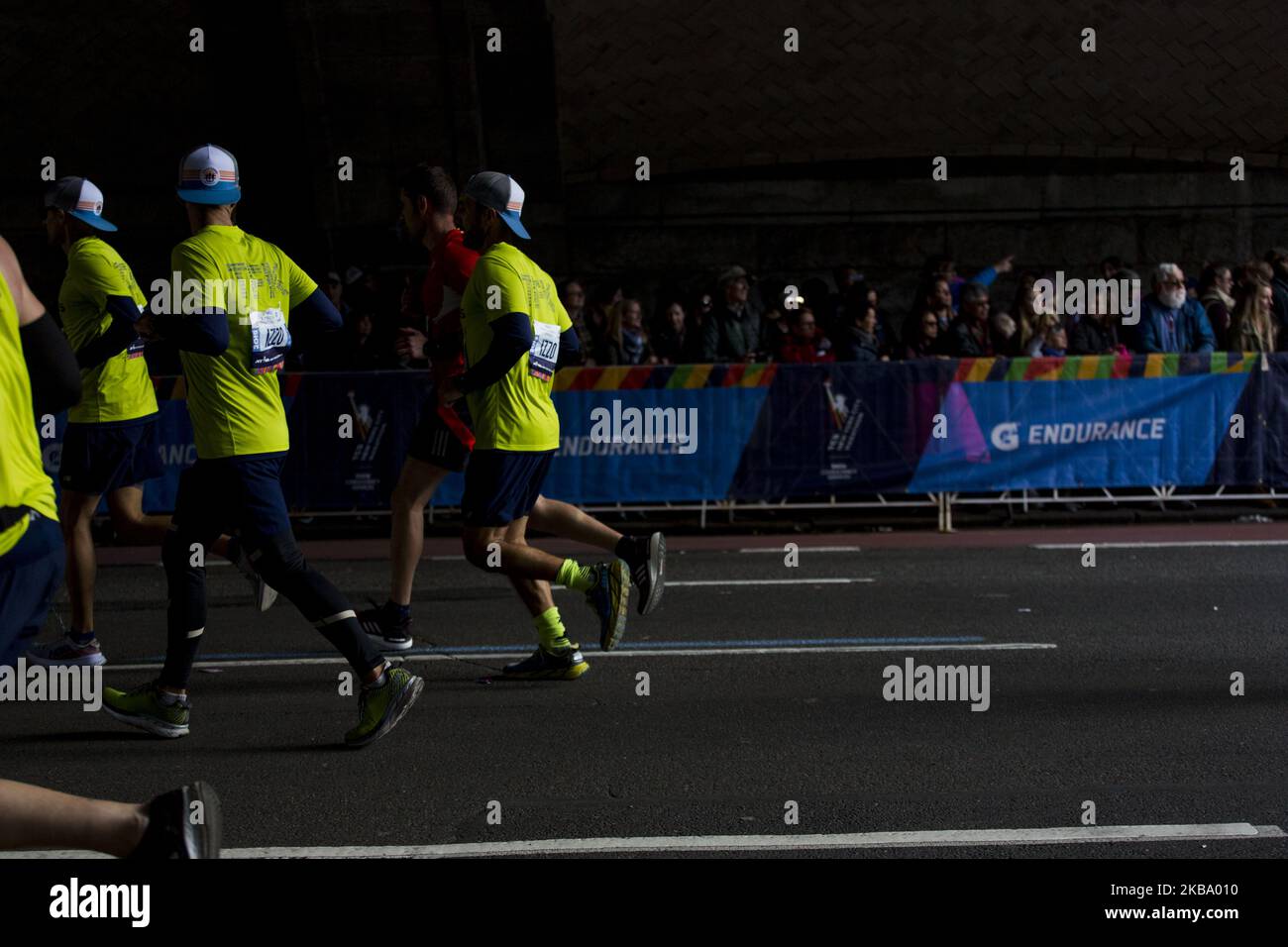 Runners compete at the New York City Marathon Sunday November 3rd, 2019 ...