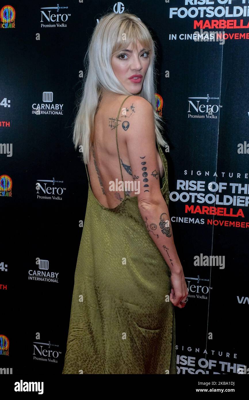 Emelle Smith Attends the premiere of Rise of the Footsoldier 4 ...