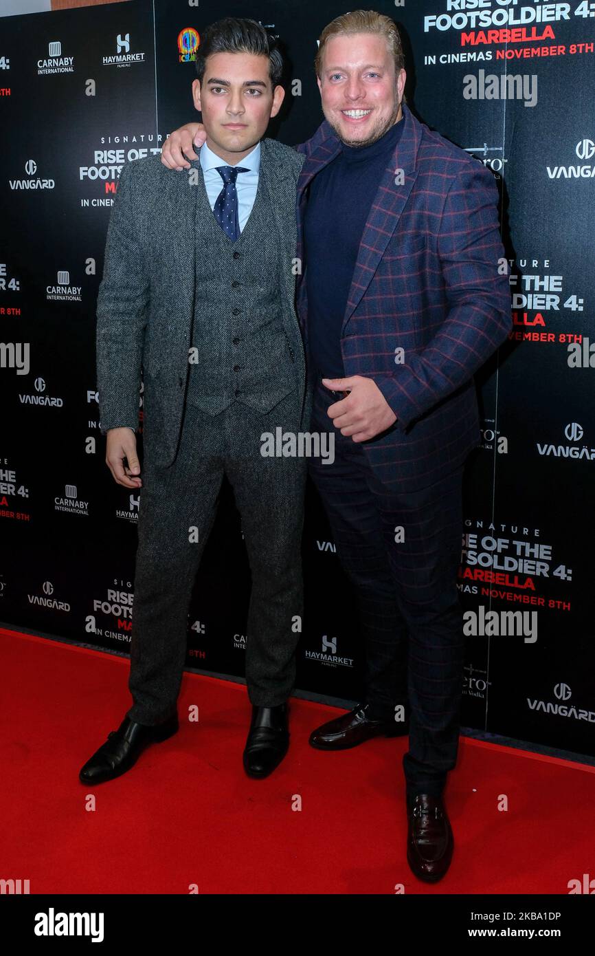 Dean Ahmed and Thomas Skinner Attends the premiere of Rise of the ...