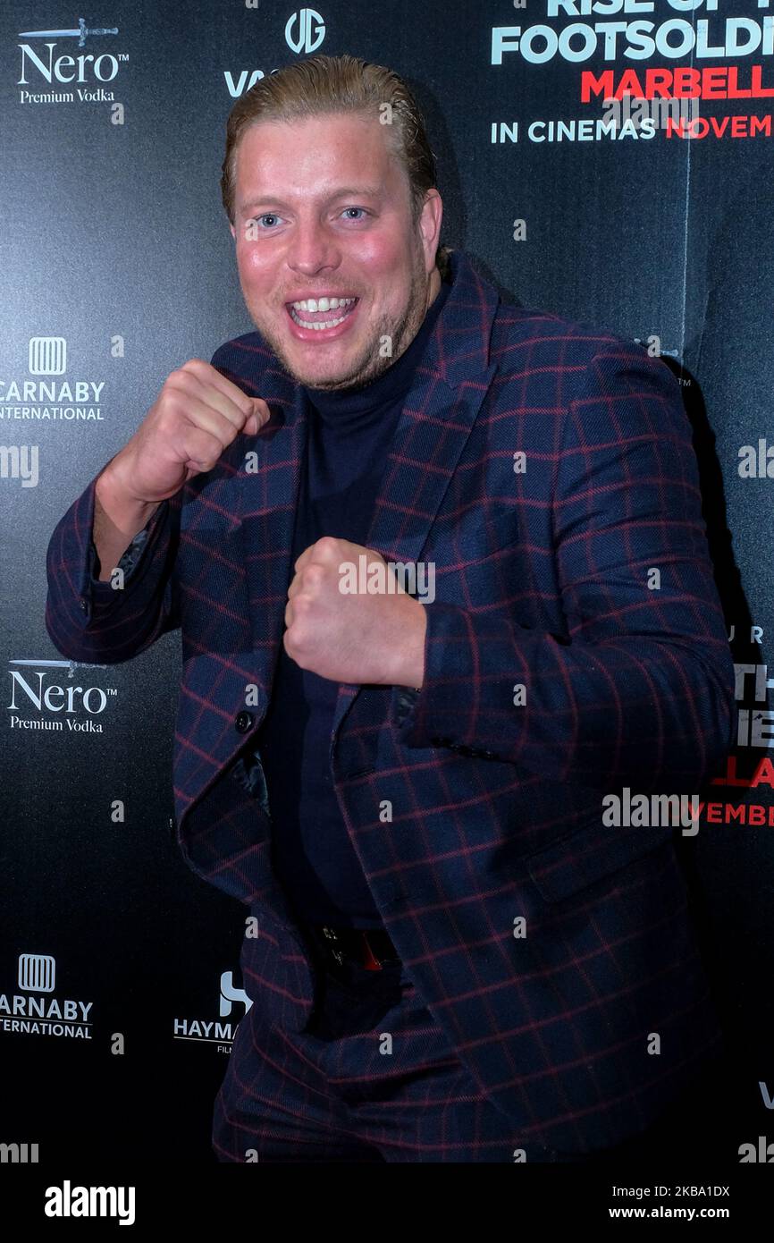 Thomas Skinner Attends the premiere of Rise of the Footsoldier 4 ...