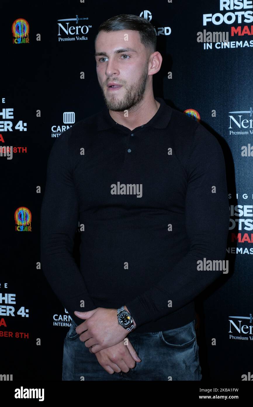 Jack Devlin Attends the premiere of Rise of the Footsoldier 4 ...