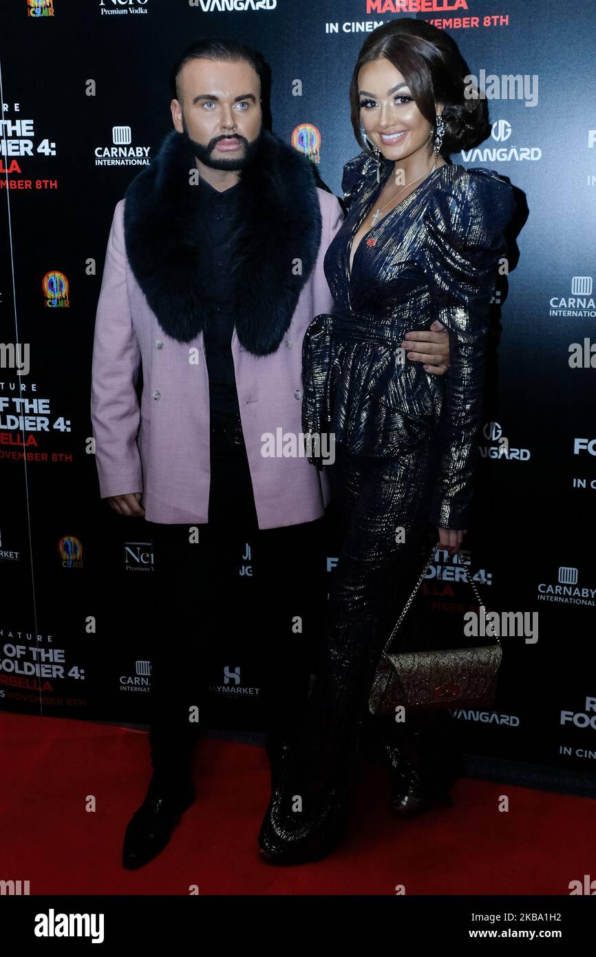 Ryan Paul Antony and Leah Fletcher Attends the premiere of Rise of the ...