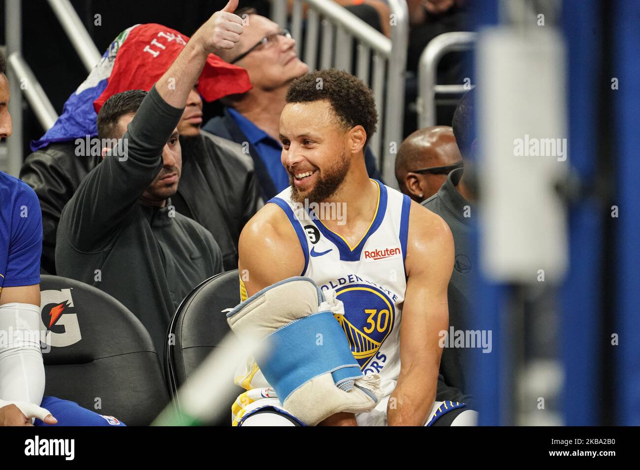 Orlando, Florida, USA, November 3, 2022, Golden State Warriors player ...