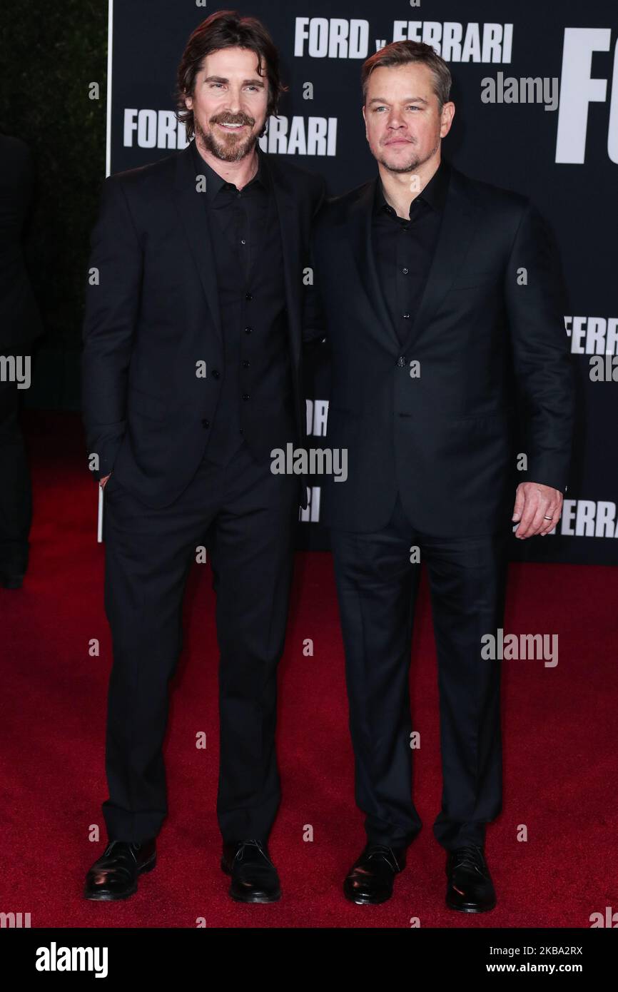 HOLLYWOOD, LOS ANGELES, CALIFORNIA, USA - NOVEMBER 04: Actors Christian ...