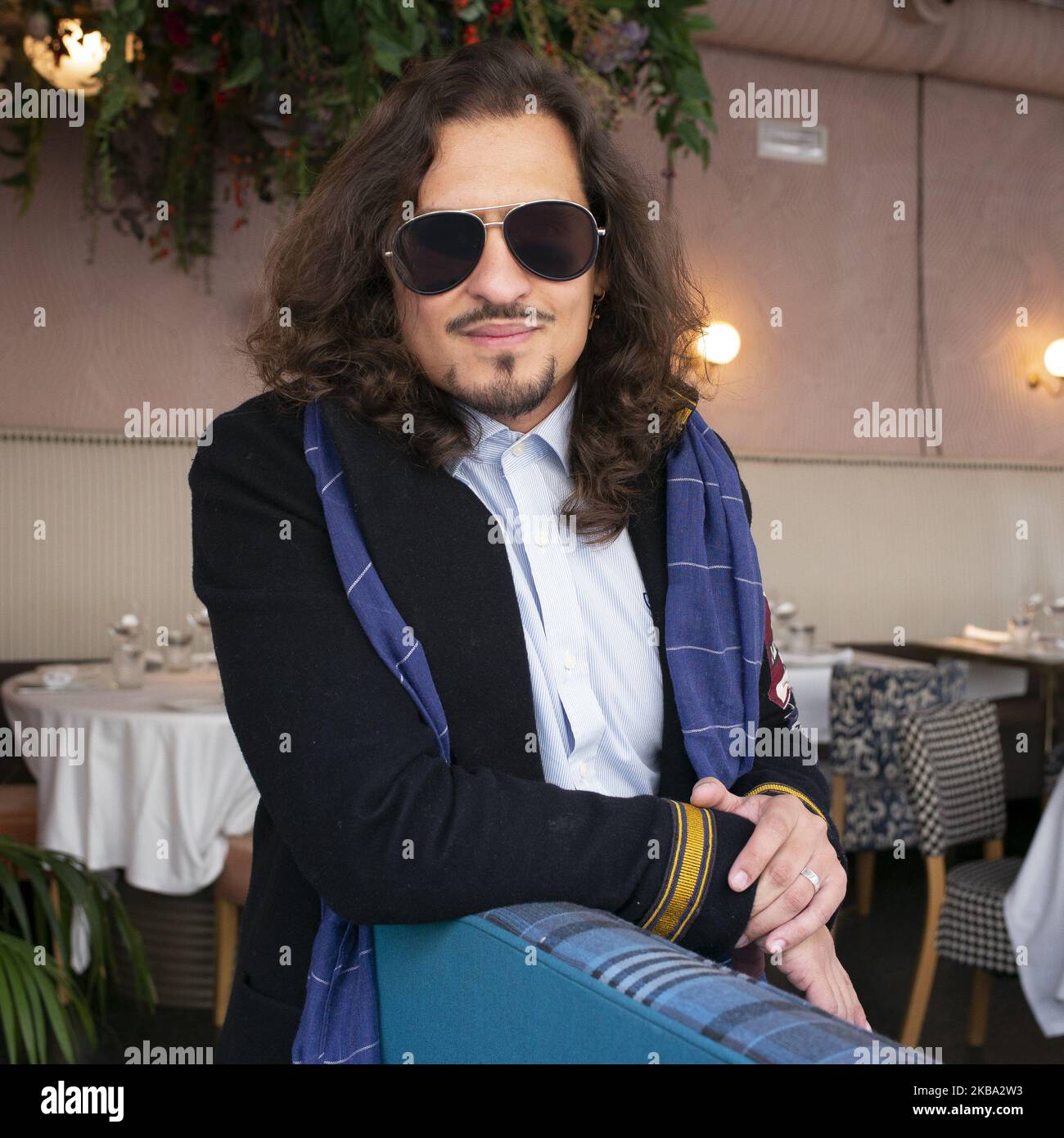 Flamenco dancer Antonio Fernandez Montoya known as the Farru poses during Portrait Session in ...