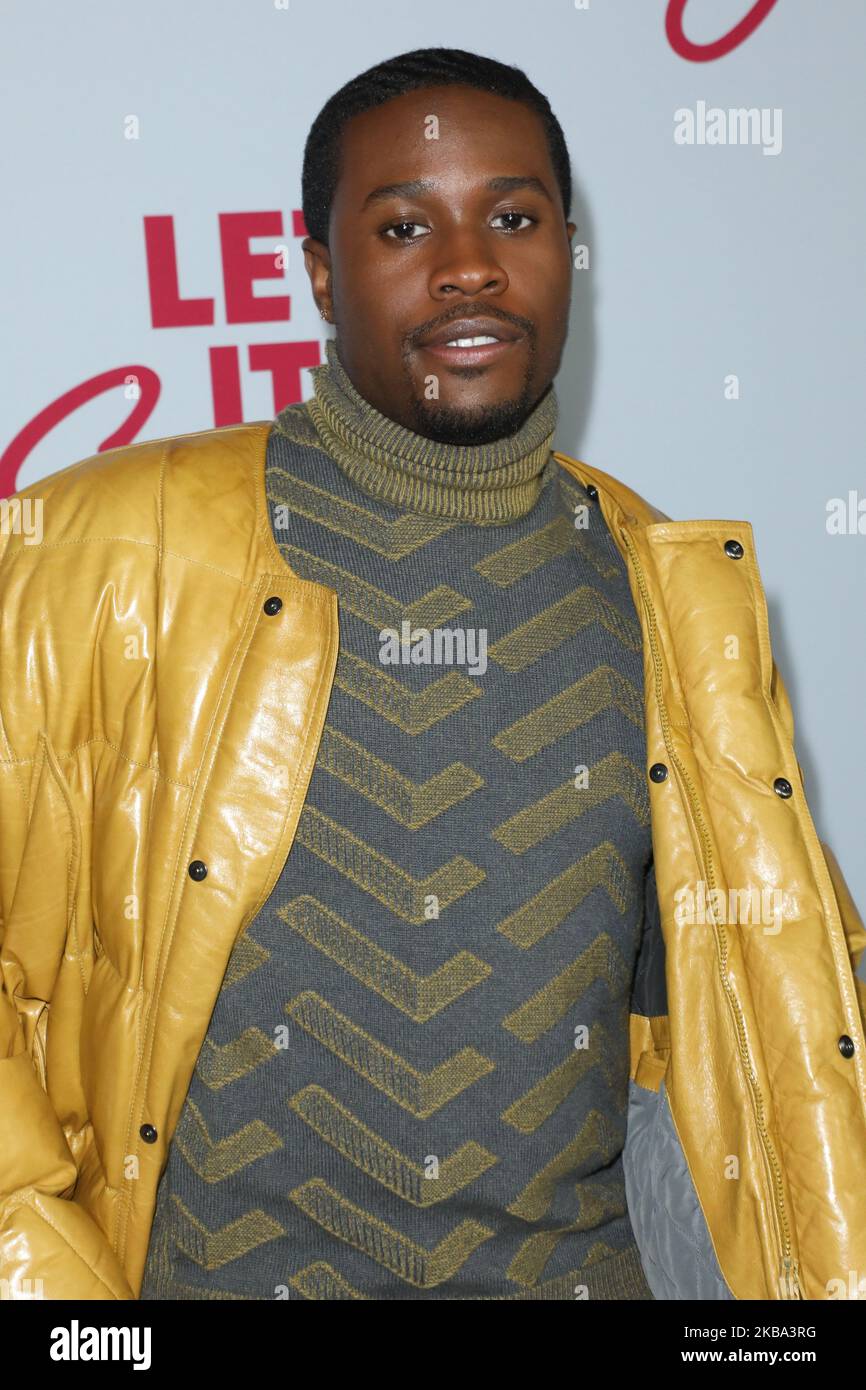 LOS ANGELES, CALIFORNIA, USA - NOVEMBER 04: Actor Shameik Moore arrives ...