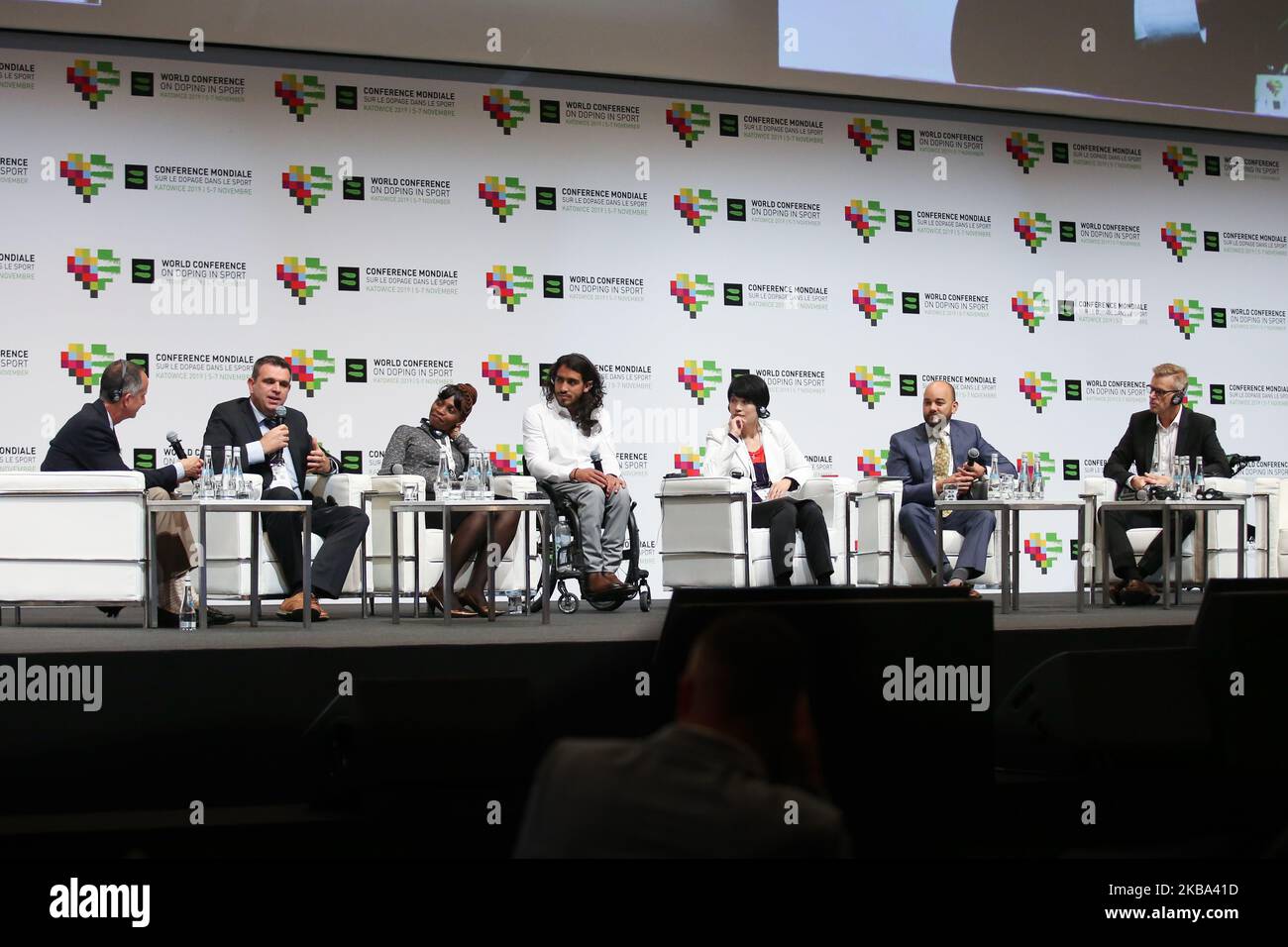 (From left) a Columnist, Alan Abrahamson Peter van Eenoo, Director of ...