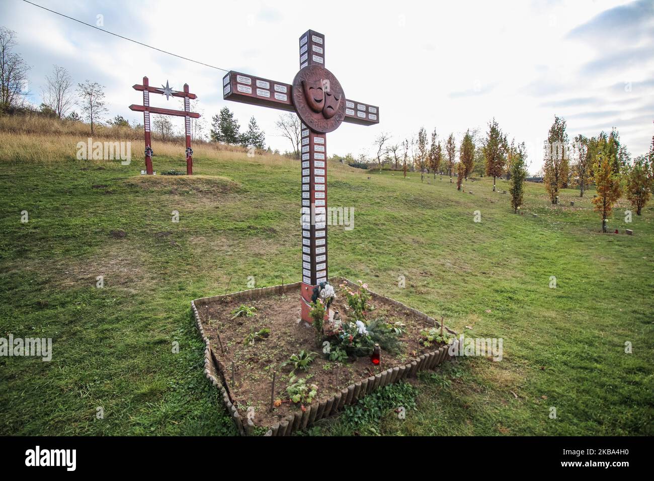 The Szineszliget actors cove is seen in Bogacs, Hungary on 1 November ...