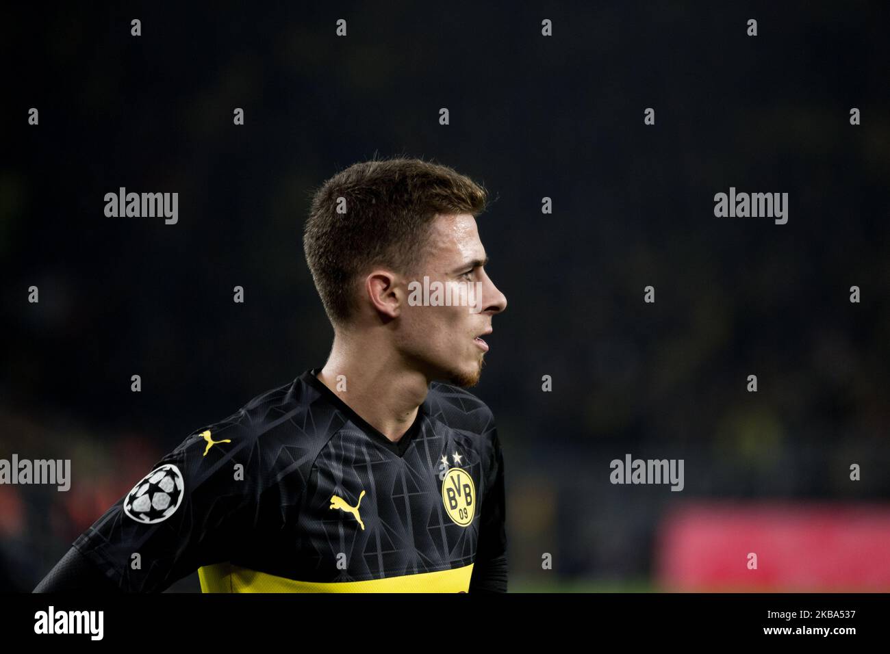 Thorgan Hazard of Borussia Dortmund during the UEFA Champions League ...